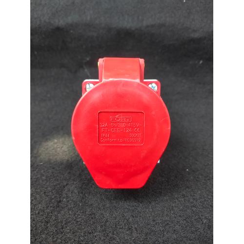 Jual SOKET 4 PIN 32 A Surface Mounting Wall Socket Ewig 4pin 32 Amper ...