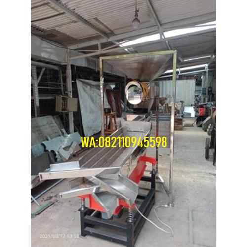 Jual Mesin Sortasi Biji Jagung / Mesin Pengayak Biji Jagung + Blower ...