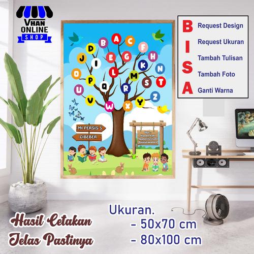 Jual Spanduk Banner Pohon Abjad, Pohon Huruf Untuk Belajar Membaca ...