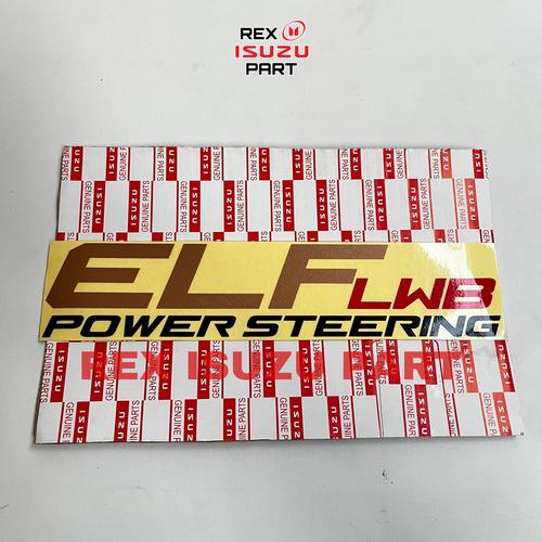 Jual Emblem sticker decal Isuzu ELF power steering ORI Isuzu - Jakarta ...
