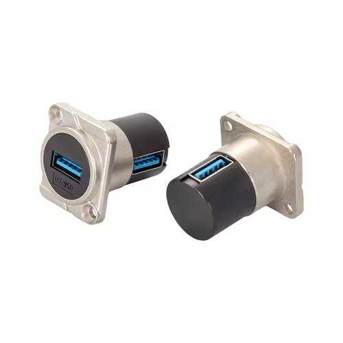 Jual Sasis/Chasis USB to USB type D Angle (90 Degree) Female to Female ...