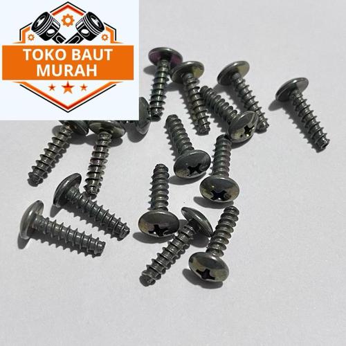 Jual [PAKET ISI 100 PCS] Baut Body Kasar Vario/ Baut Body Motor Honda ...