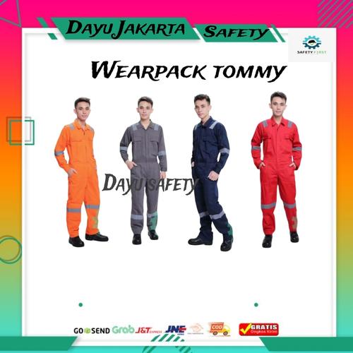 Jual Wearpack Coverall safety Tommy Baju kerja Safety - Jakarta Barat ...