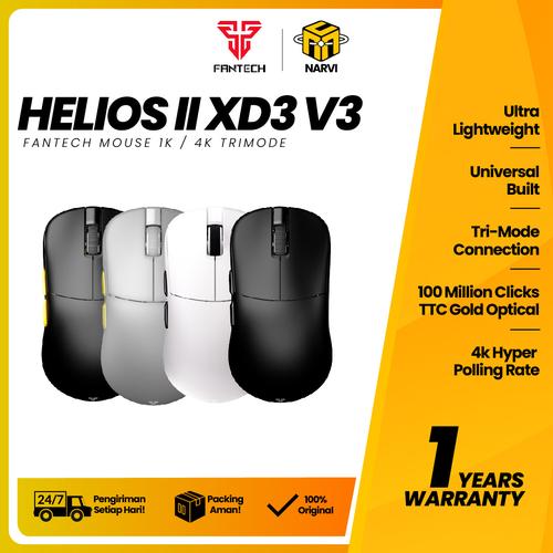 Promo Fantech Helios II XD3 V3 Lightweight Wireless Gaming Mouse ...