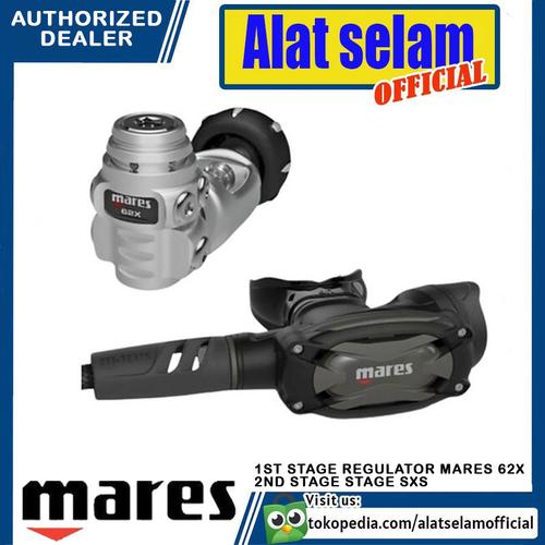 Jual 1st First Stage Regulator Mares 62X Diaphragm 2nd Second Stage SXS ...
