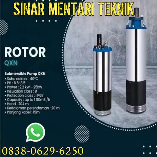 Jual pompa celup rotor submersible QXN 12.5/5-75 10hp pompa tambang ...