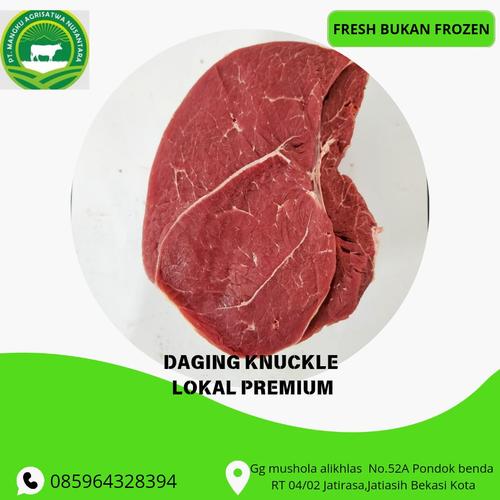 Jual DAGING SAPI KNUCKLE/KELAPA LESS FAT SEGAR PREMIUM - 1/2 kg - Kota ...