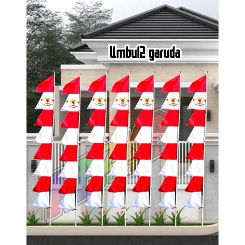 Jual BENDERA UMBUL UMBUL MERAH PUTIH ISI 10 PCS - MERAH PUTIH - Jakarta Pusat - tokohasanahk ...