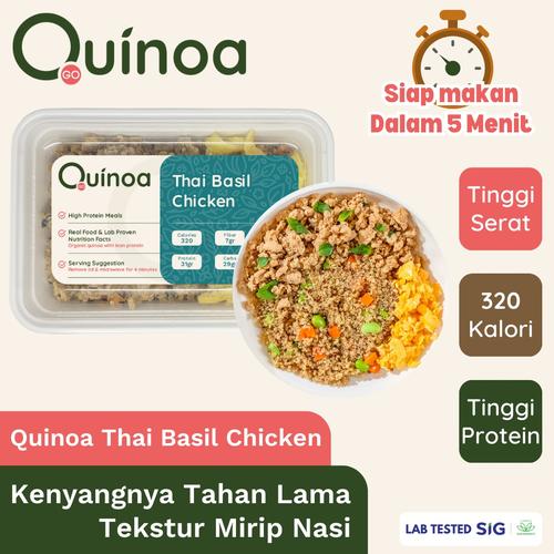 Jual Fit Meals Quinoa Thai Basil Chicken Nasi Goreng Diet Sehat Low ...