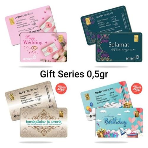 Jual logam mulia 0,5GR GIFT series emas antam - Jakarta Barat ...