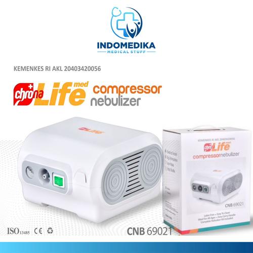 Promo CHRONA LIFE COMPRESSOR NEBULIZER/ALAT UAP/NEBULIZER CHRONA ...