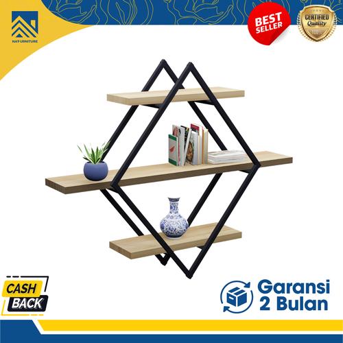 Jual Rak Segitiga | Rak Ambalan | Rak-rakan Minimalis | Rak-rakan ...