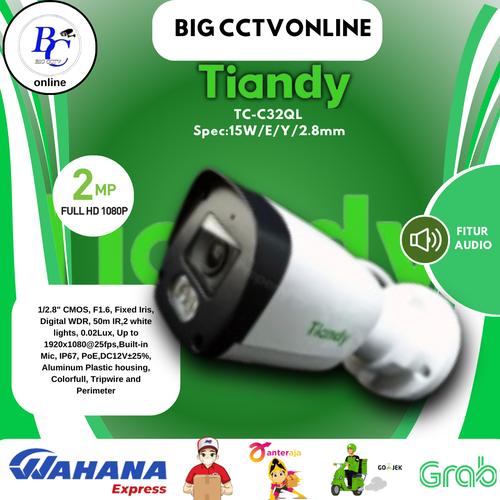 Jual IP Camera CCTV Tiandy TC-C32QL 2MP Starlight IR Bullet Camera Outdoor - Kota Tangerang ...