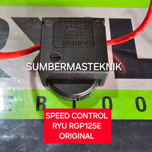 Jual SPEED CONTROL RYU RGP125E ORIGINAL PENGATUR KECEPATAN MESIN POLISHER 5" RYU RGP 125E ...