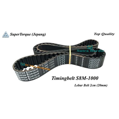 Jual timingbelt S8M 1000 lebar 20mm jepang asli timingbelt elevator ...