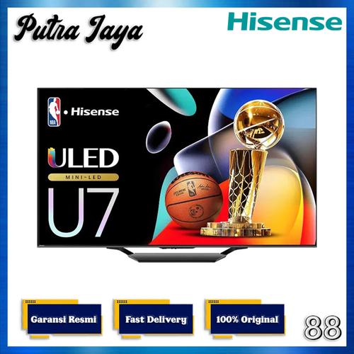 Promo Hisense 55 Inch Class U7 Series Mini-LED ULED 4K Google TV 55U7N Cicil 0% 3x - Jakarta ...