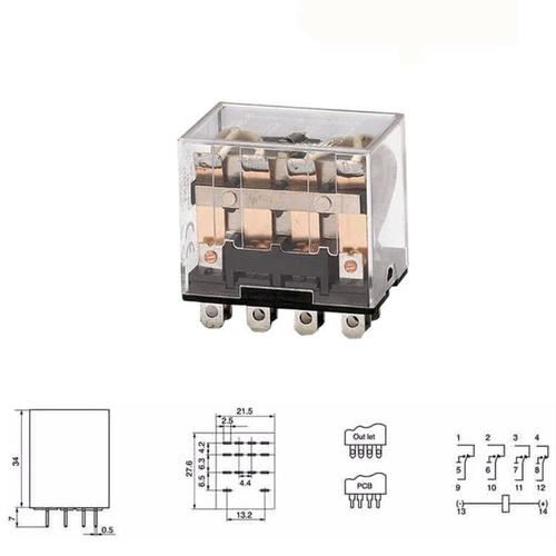 Jual Omron Relay 24vdc LY4 LY 4 LY-4 Asli Original Omron ORI + SOCKET ...