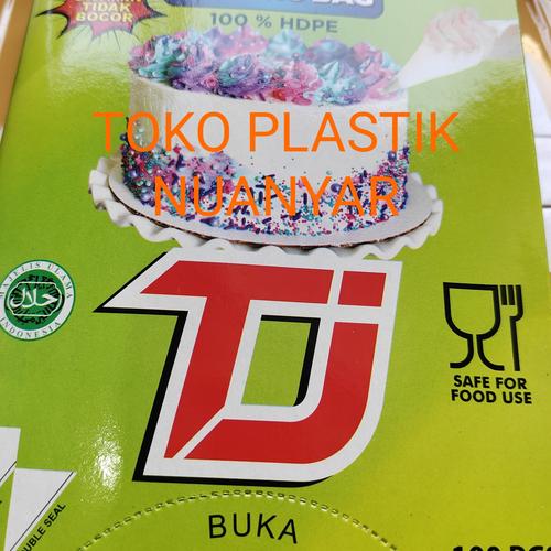 Jual Plastik Segitiga Pipping Bag untuk menghias kue butter cream ...