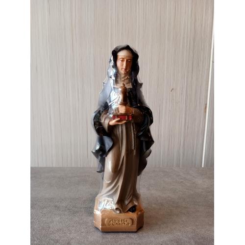 Jual PATUNG SANTA CLARA ASSISI 20 CM ROHANI KATOLIK - Jakarta Utara ...