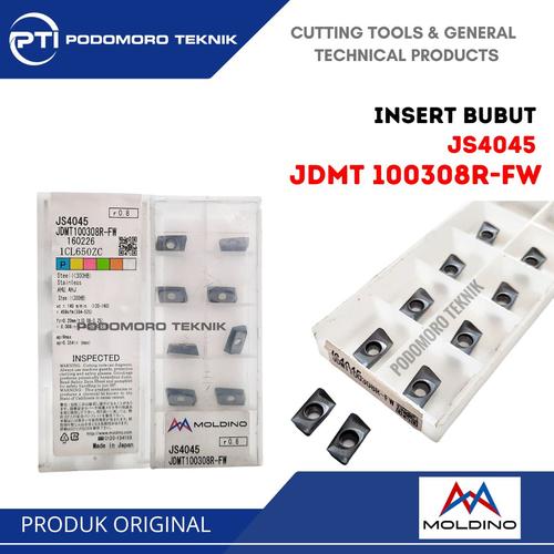 Jual Insert Bubut JDMT 10 03 08 R-FW Hitachi Insert Bubut JDMT 100308R ...