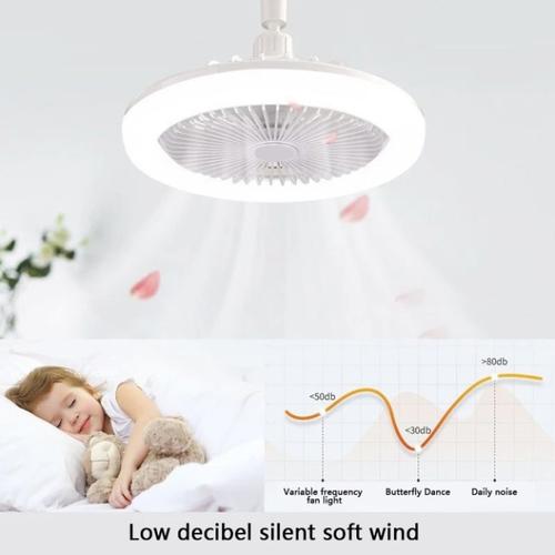 Jual Lampu LED Kipas Angin AS 18 AC E27 50 Wat lampu LED Plafon + Kipas ...