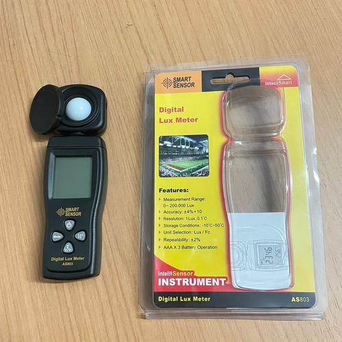 Jual LCD Digital Lux Meter AS803 Light Meter Luminance Tester Smart ...