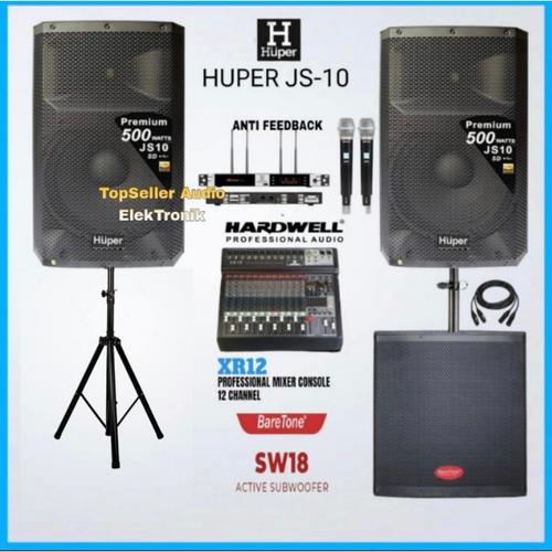 Jual Paket Sound System Outdoor-Indoor Ruangan / Lapangan Dll HUPER ...
