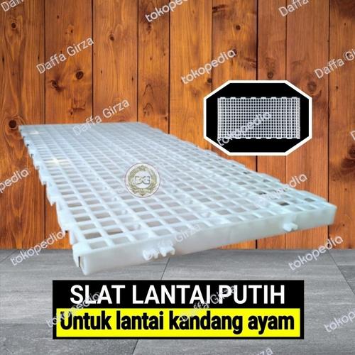 Jual SLAT LANTAI /ALAS KANDANG AYAM/PETERNAKAN/ PLASTIK (NO KAKI). - Putih - Kab. Tangerang ...