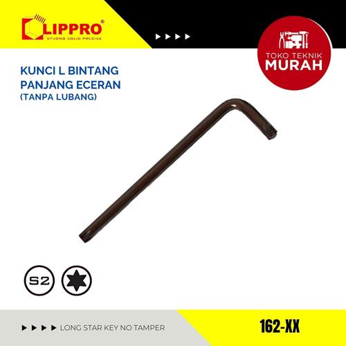 Jual LIPPRO 162-T10 Kunci L Bintang Panjang Tanpa Lubang Ecer Long Star ...