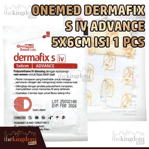 Jual Onemed Dermafix S IV Advance 5x6cm /1 Infusion Catheter ...