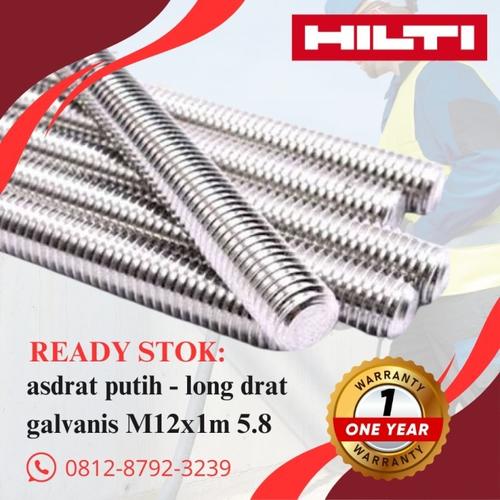 Jual BEST PRODUK!!!! asdrat putih - long drat galvanis M12x1m 5.8 ...