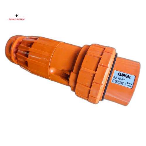 Jual Straight Plug Clipsal 56P332 3P 32A / Plug Clipsal 3pin 32 A ...
