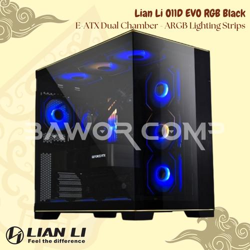 Jual Lian Li O11D EVO RGB Black ARGB Lighting Strips | Casing PC E-ATX ...