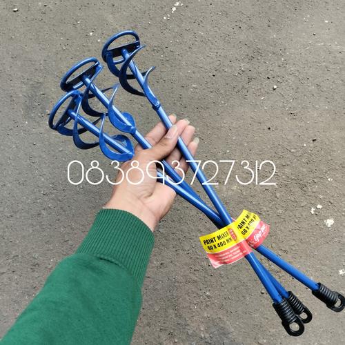 Jual mata bor Mixer pengaduk cat adukan mortal 60 mm x 400 mm alat ...