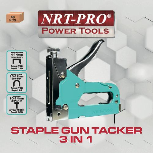 Jual NRT PRO Staples Tembak Jok Motor Banner Reklame 3 in 1 Staple Gun ...