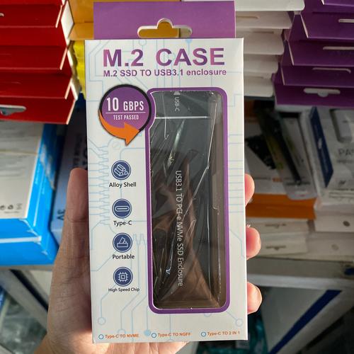 Promo CASE SSD Enclosure Casing SSD M2 NVME M-TECH USB 3.1 to M.2 NVME ...