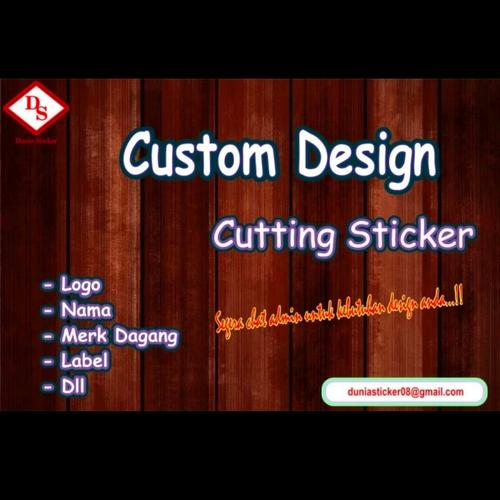 Jual CUTTING STICKER CUSTOM NAMA LOGO KOMUNITAS MERK - Kab. Batang ...