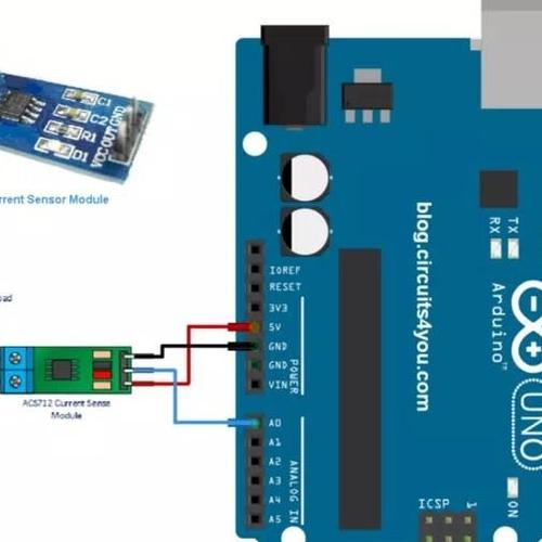 Jual ACS712 Current Sensor 5A Current Sensor Arus for Arduino - Kota ...