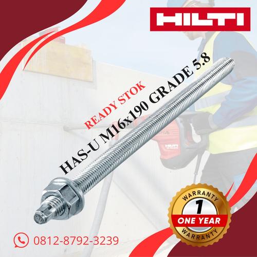 Jual ANGKUR KUALITAS HILTI HAS-U M16x190 grade 5.8 - Kota Tangerang ...