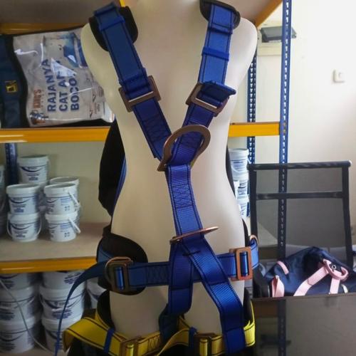 Jual Full Body Safety Harness Bright Haidar PN 56 + Lanyard Haidar Double Big Hook Absorber ...
