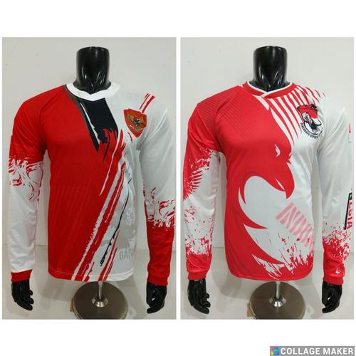 Jual Kaos Jersey Garuda Indonesia Full Printing - Baju Indonesia Lengan ...