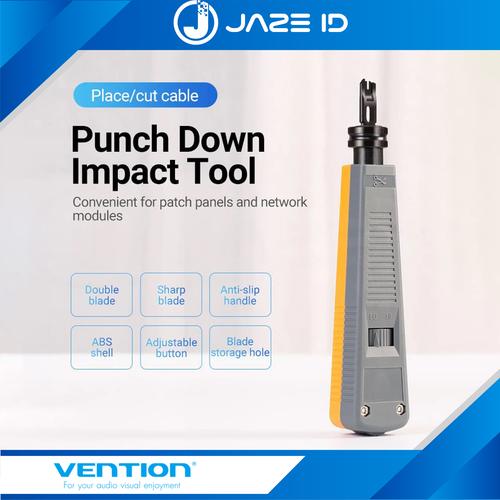 Promo Vention Tang Punch Down Impact Tool Modular Jack RJ45 Network ...
