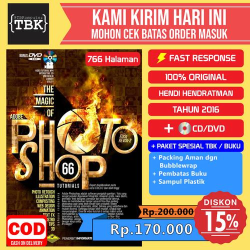Jual Buku The Magic Of Adobe Photoshop Edisi Terbaru Plus Dvd - Kota Cimahi - Toko Buku Komputer ...