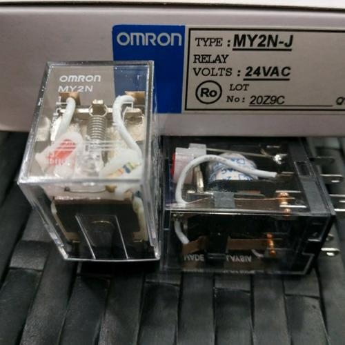 Jual relay omron my2n 24vac 8kaki original/relay my2/relay 24vac ...