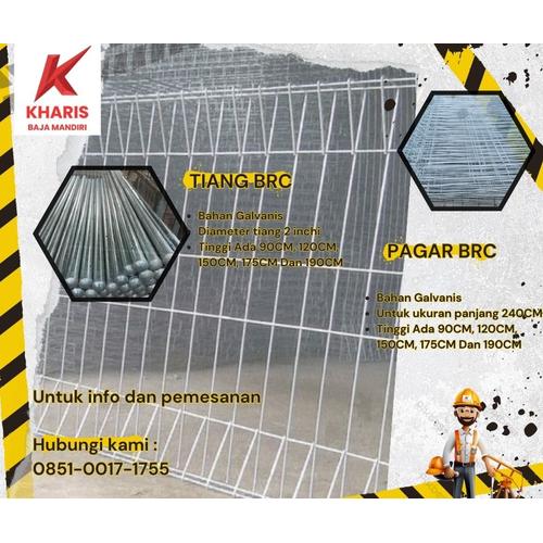 Promo TIANG BRC / TIANG GALVANIS BRC 2 Inch - 2" X 150 CM - Kota ...
