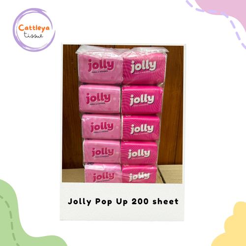 Jual Tissue JOLLY Facial Pop Up 200 Sheet Isi 10 Pack MURAH - Kota ...