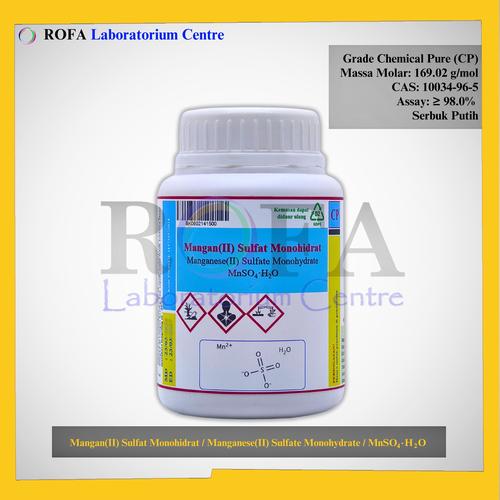 Jual Mangan (II) Sulfat / Manganese (II) Sulphate / MnSO4 CP 500 Gram ...