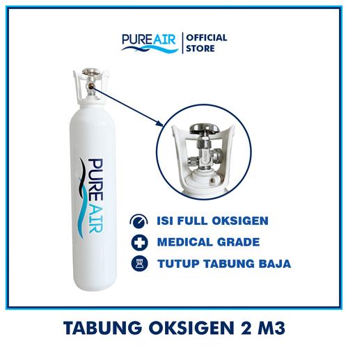 Jual Tabung Oksigen / Tabung Oxygen Tabung O2 - 2M3 (isi oksigen ...