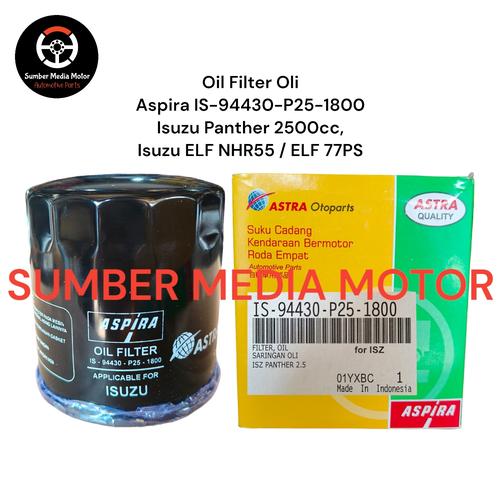 Jual Aspira Oil Filter Oli IS-94430-P25-1800 Isuzu Panther 2500cc ...