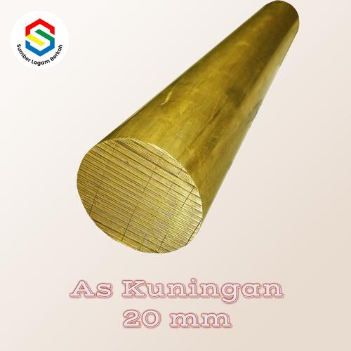 Jual as kuningan 20mm - 500mm(50cm) - Kota Bandung - Sumber Logam ...